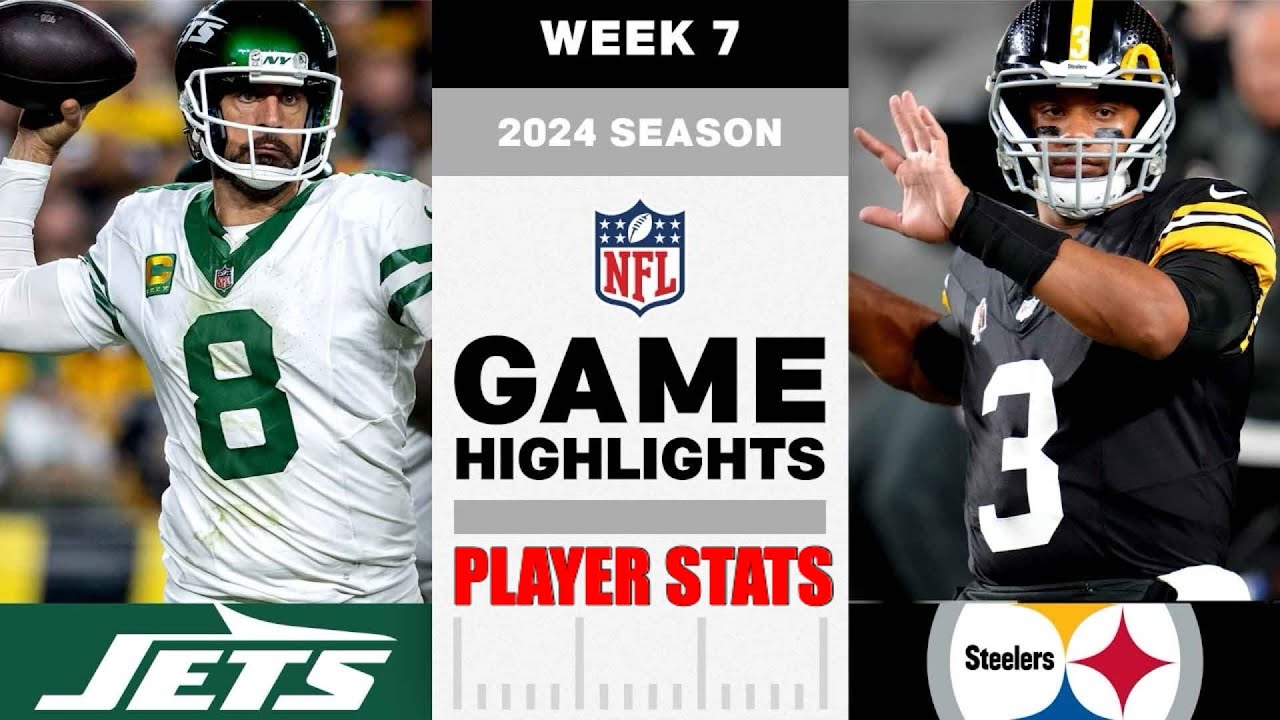 Jets vs. Steelers Recap: Big Plays and Key Stats from Week 7 Showdown ...
