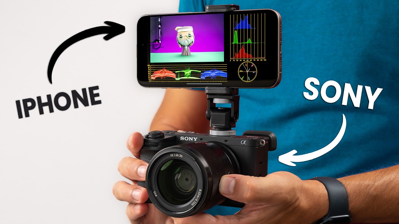 Transforma tu IPHONE en el MONITOR PERFECTO para Cámaras Sony - YouTube
