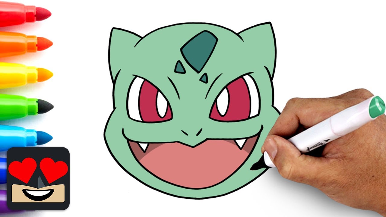 How To Draw Bulbasaur for Beginners - YouTube