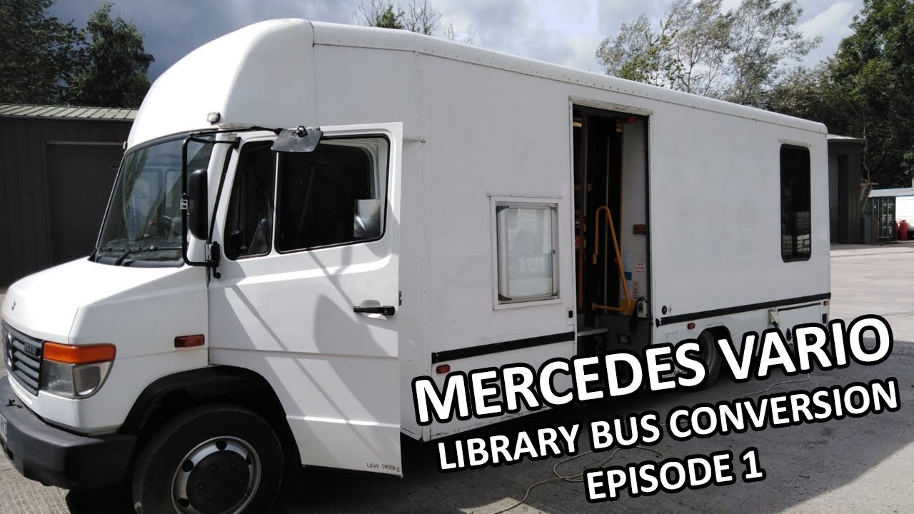 MERCEDES VARIO LIBRARY BUS VAN CONVERSION EPISODE 1 - Introduction and ...