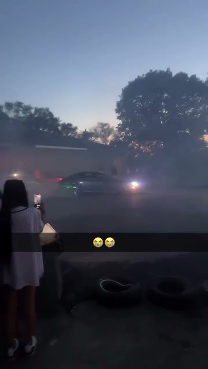 Burning Rubber #takeover #streetcars #carmeet #burnout #spin #carspin #automobile #392 #viral # ...