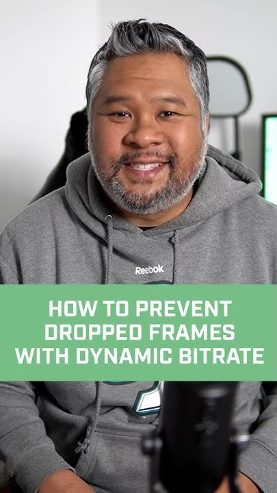 How to prevent dropped frames in Streamlabs OBS - YouTube
