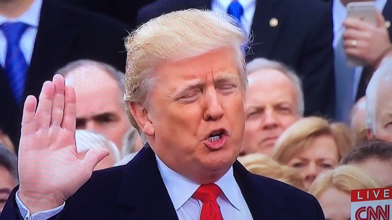 Donal Trump swearing in - YouTube