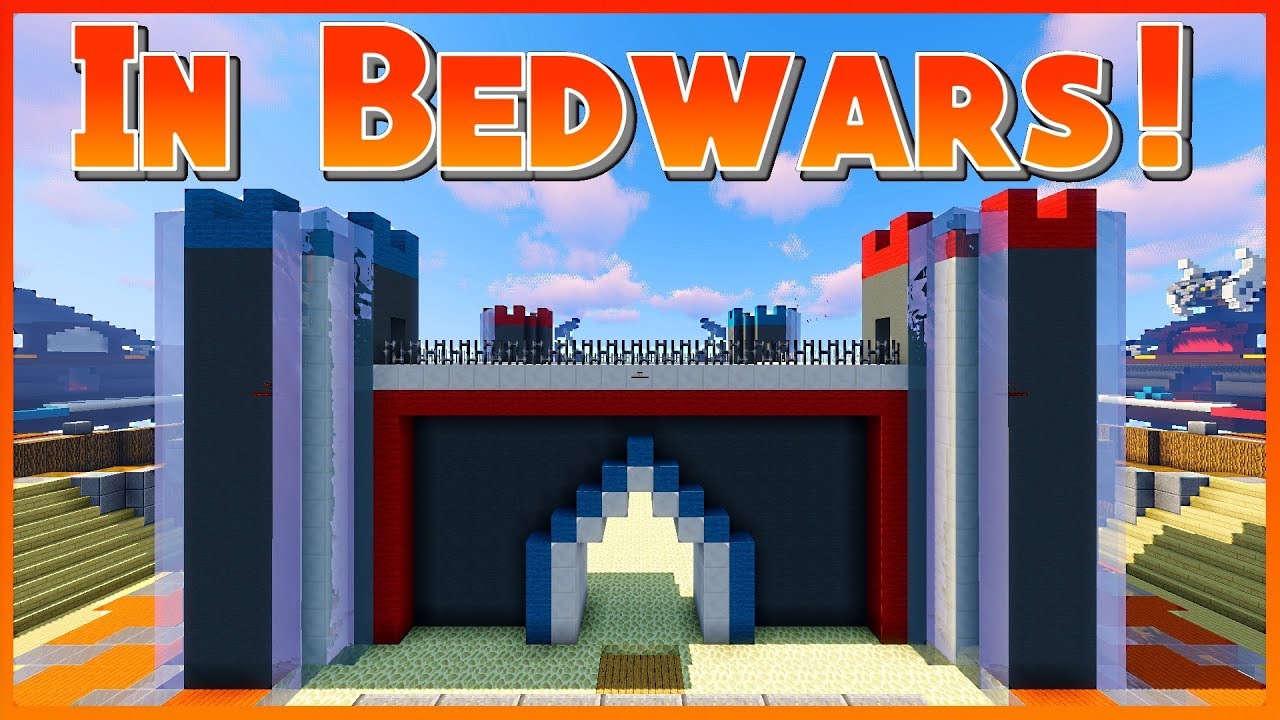 Building A CASTLE in Hypixel Bedwars!! Ft. SkeletalGaming - YouTube