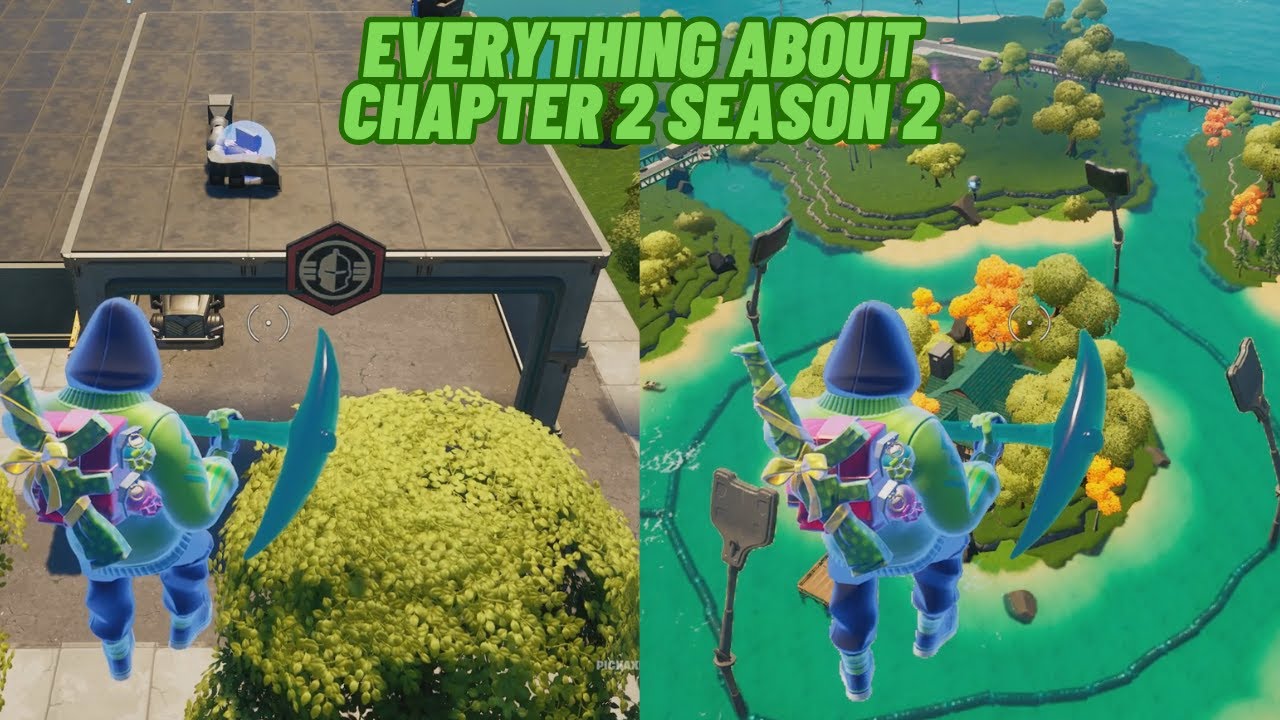 Showing Everything about Chapter 2 Season 2 of my BR Map - YouTube