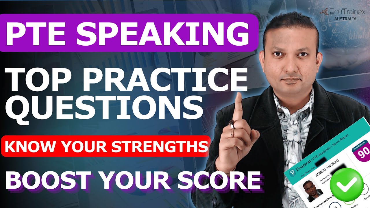 PTE Speaking Practice Questions | Edutrainex PTE - YouTube