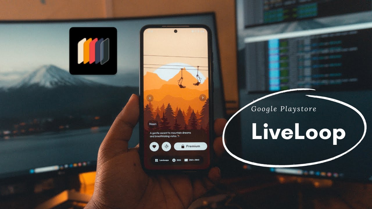 LiveLoop Best Live Wallpaer App !! - YouTube