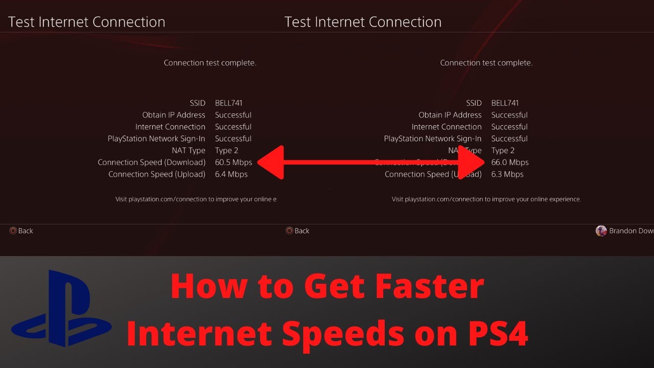 How to Get Faster Internet Speeds on PS4 - YouTube