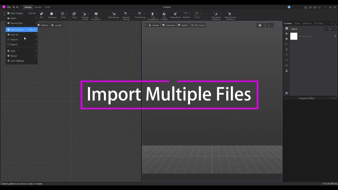 [Atelier V7.0 Feature Overview] Import Multiple Files - YouTube