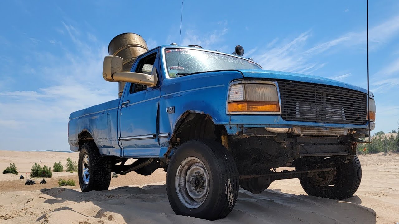I TOOK THE F150 TO THE DUNES - YouTube