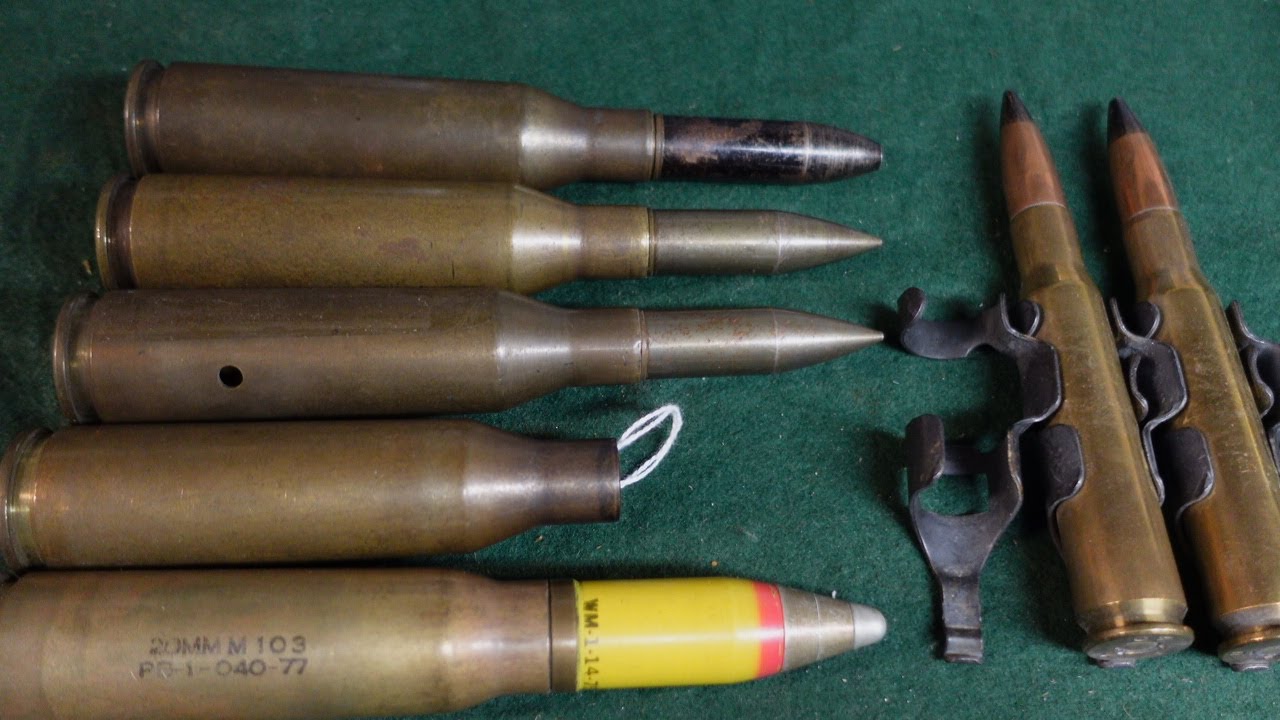 The US .60 Caliber Machine Gun Round! - YouTube