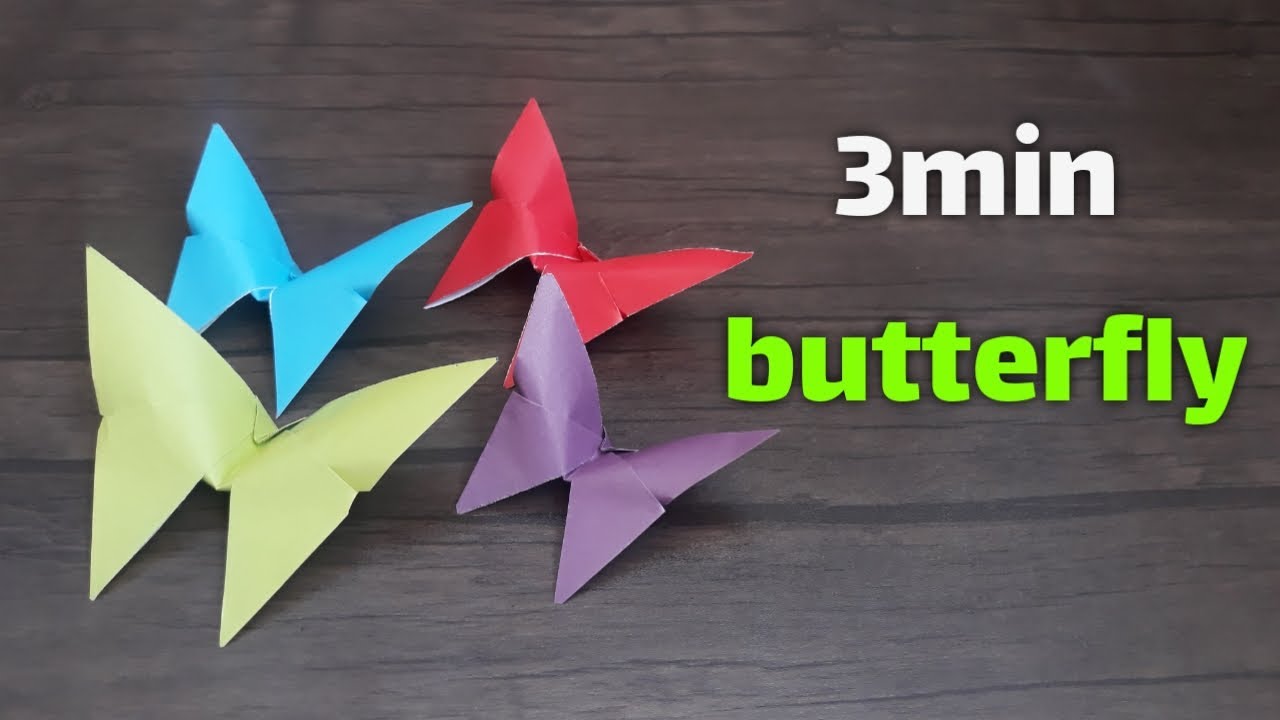 How to make a butterfly? - YouTube
