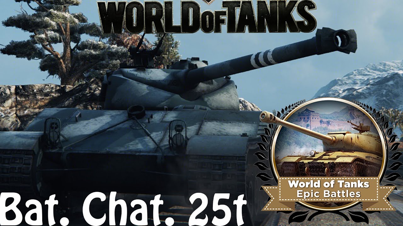 Wot EB - Bat Chat. 25t vs the "best" Scout - YouTube