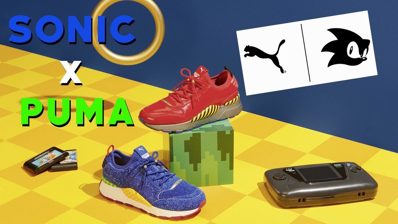 PUMA x SEGA Collab for Sonic & Dr. Eggman RS-0's - YouTube