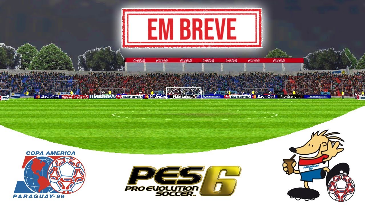 TEASER - PATCH COPA AMÉRICA 1999 - PRO EVOLUTION SOCCER 6 - EM BREVE ...
