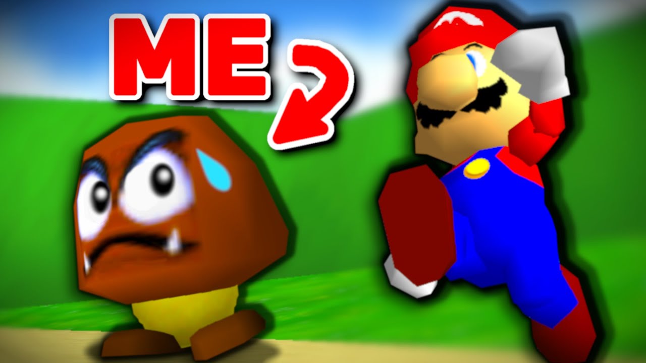 Mario 64 BUT I'm a GOOMBA - YouTube
