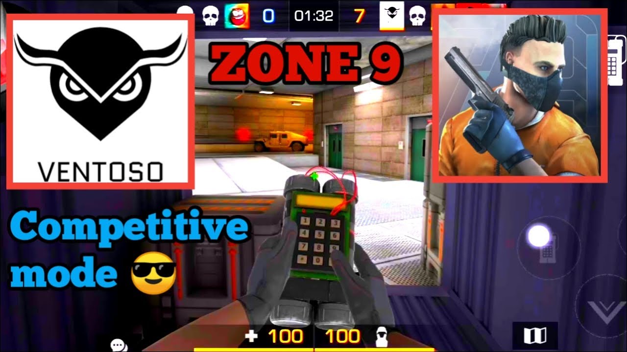 ZONE 9 COMPETITIVE MODE IN STANDOFF 2 - YouTube