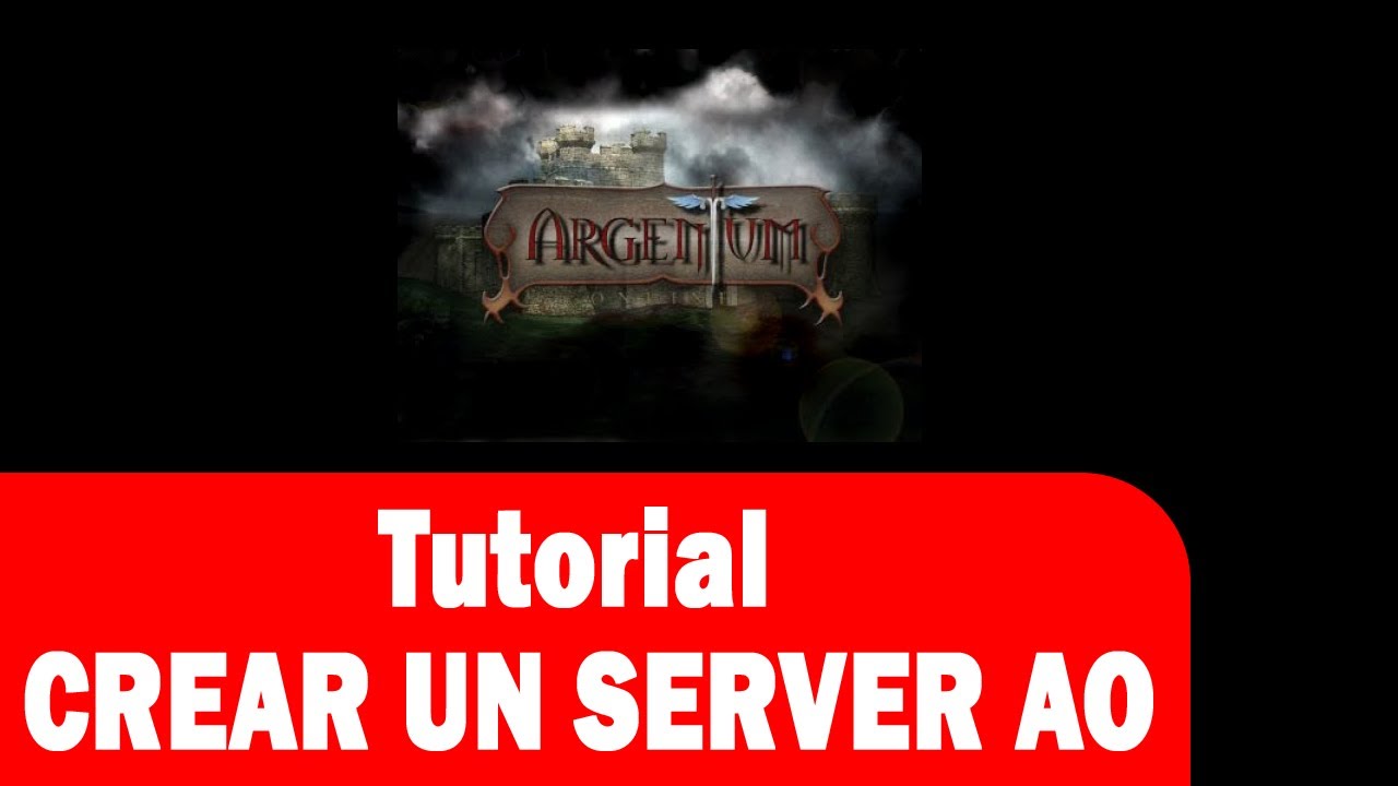 Como iniciar tu propio server AO en el 2020 - YouTube