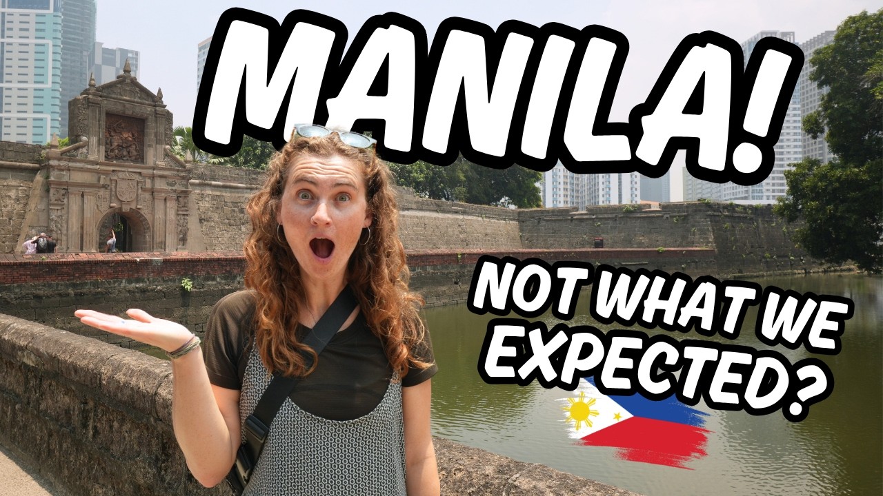 First Thoughts and Impressions of MANILA | Travel Vlog Philippines 🇵🇭 ...