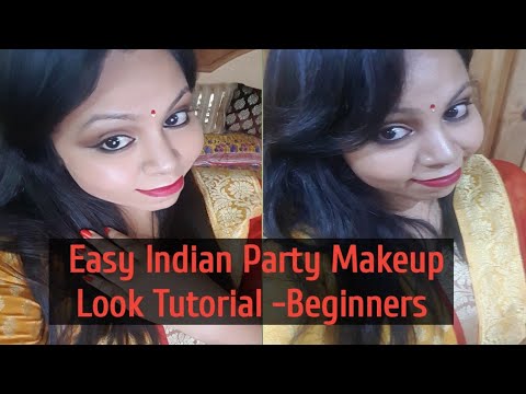 Indian Party Makeup Look Tutorial
