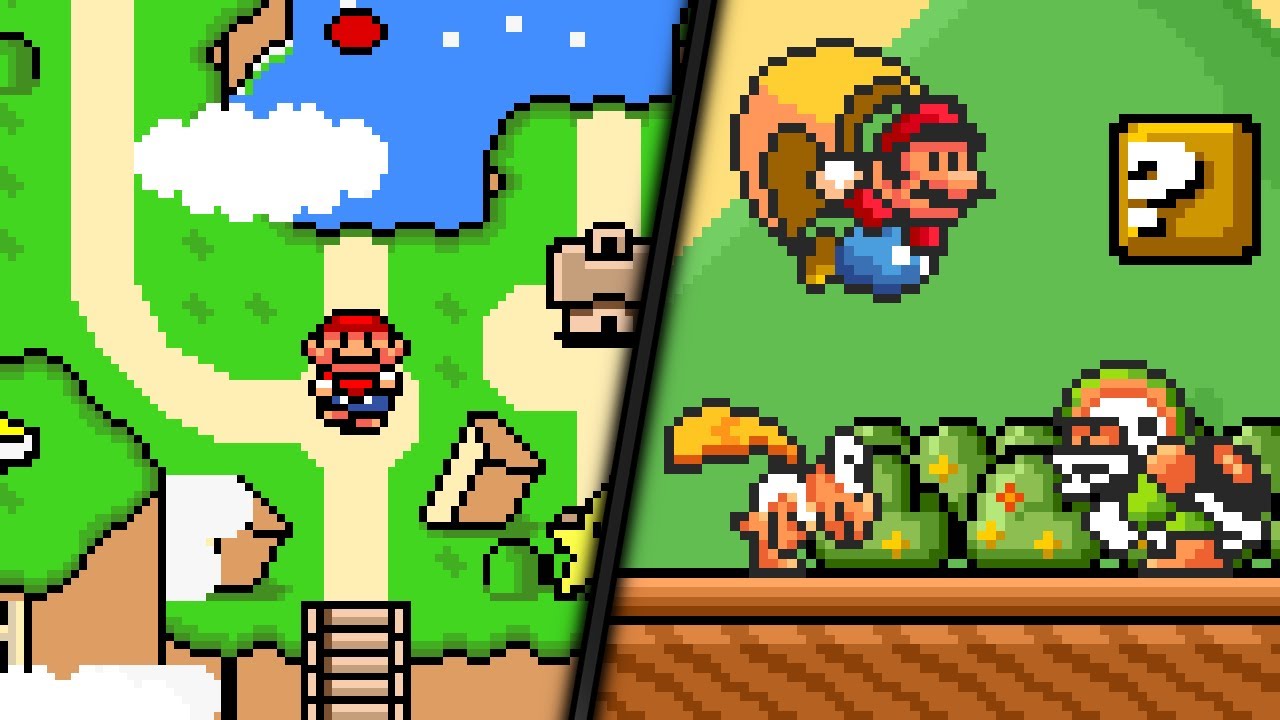 Super Mario World (SMB3 Style) - World2: Donut Plains (Walkthrought ...