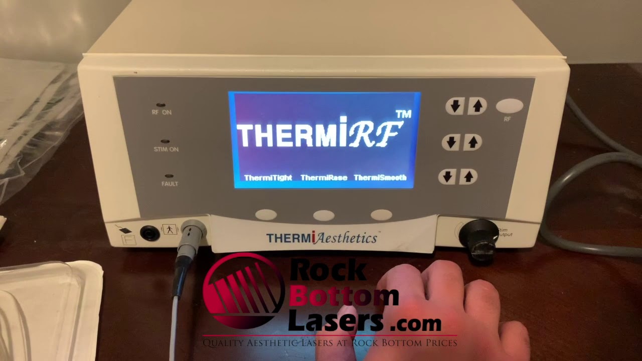 2015 Thermi Aesthetics ThermiRF with ThermiSmooth Face Handpiece Laser ...