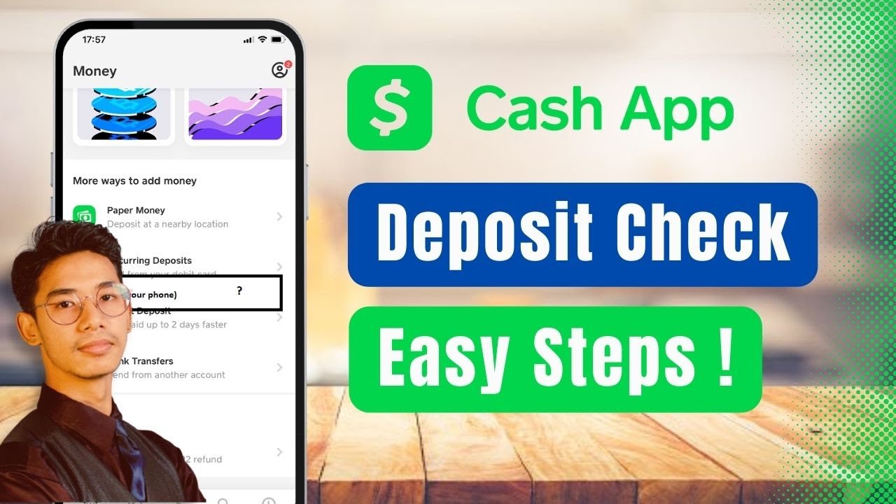 How to Deposit a Check on Cash App ! - YouTube