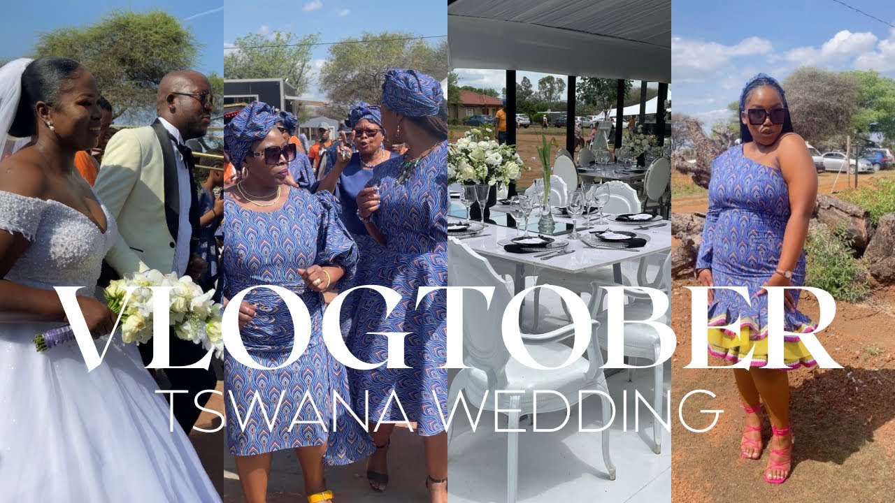 Vlogtober Ep4 Traditional Setswana Wedding ๐ South African Youtuber Youtube
