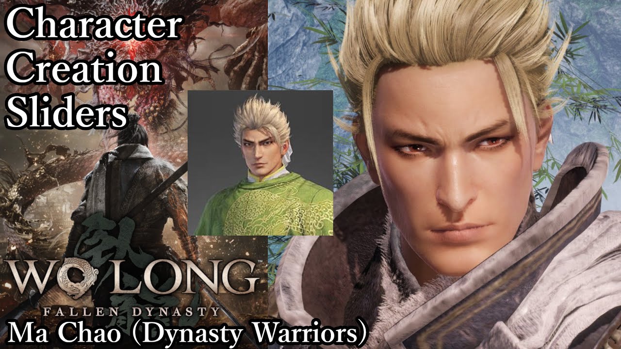 Wo Long: Fallen Dynasty Character Creation - Ma Chao (Dynasty Warriors ...