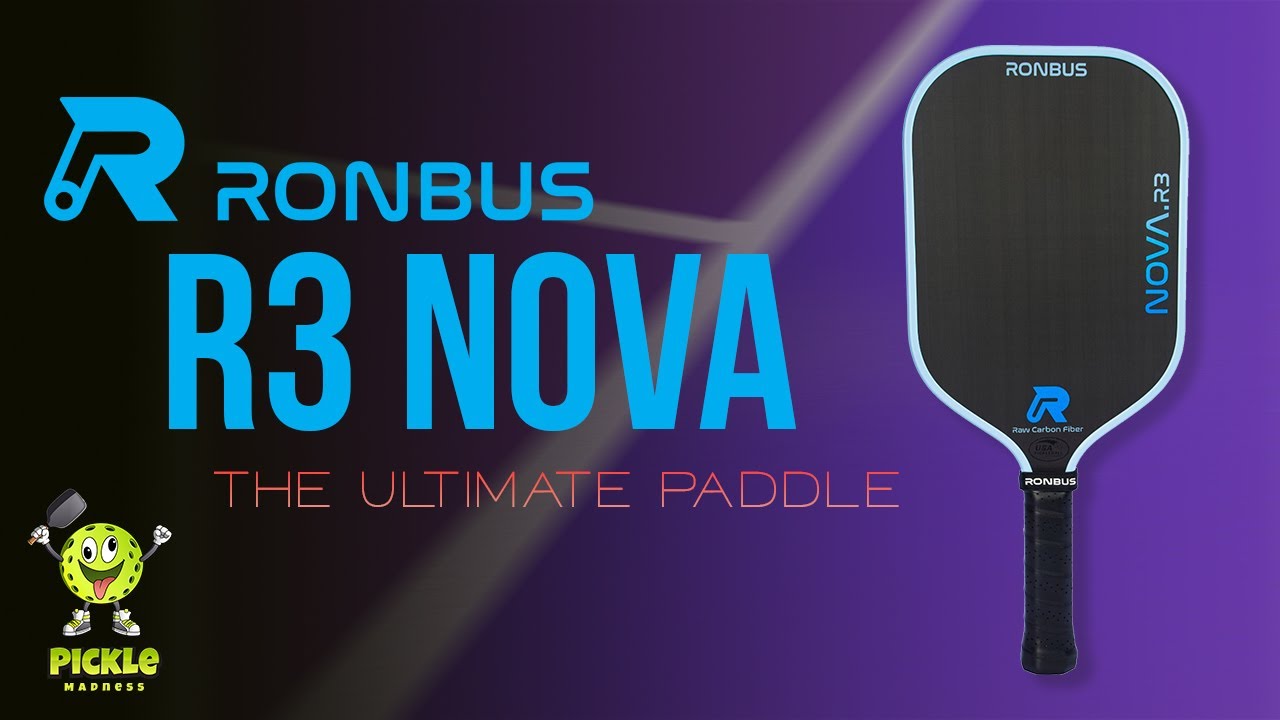 Ronbus R3 Nova Pickleball Paddle Review - YouTube
