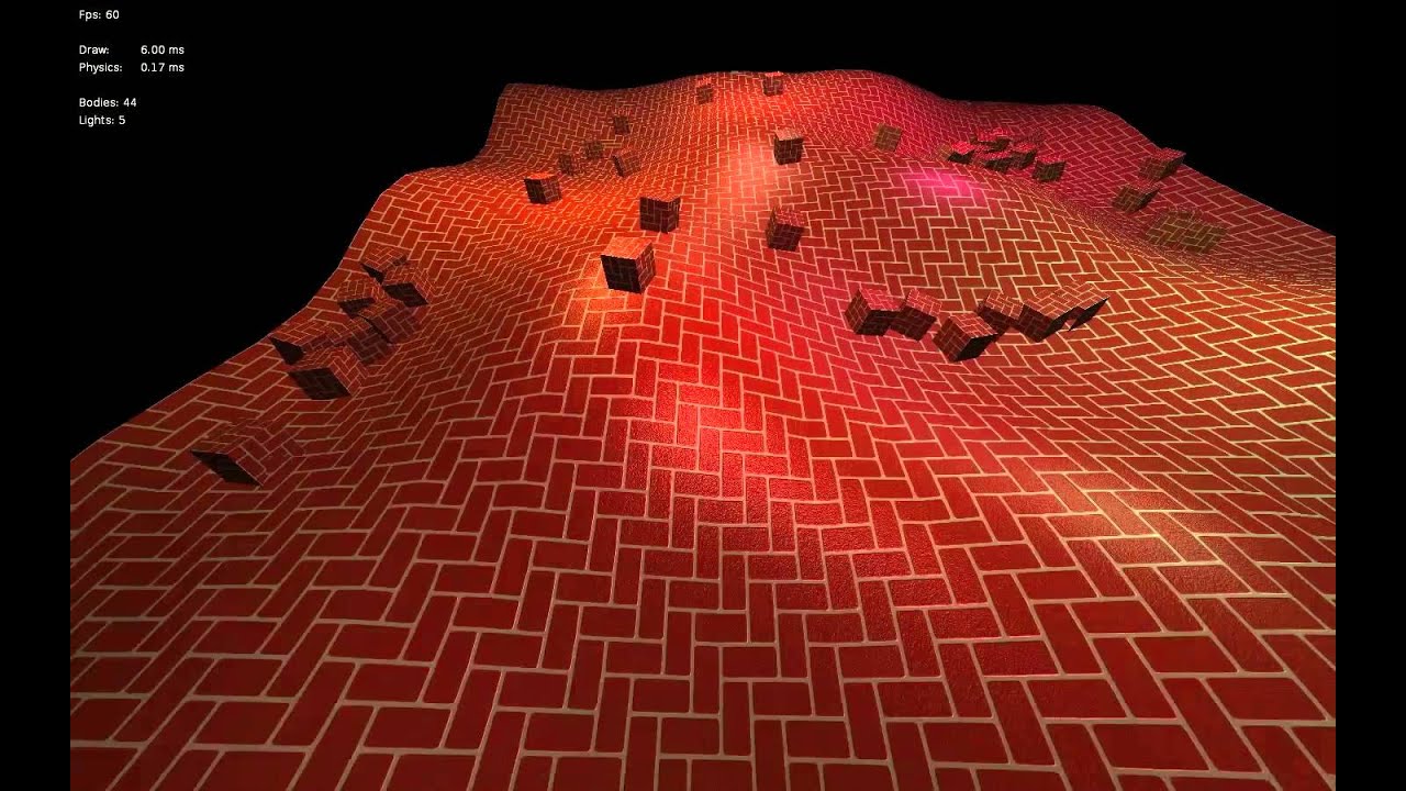 3D Terrain with Physics - Love2D - YouTube