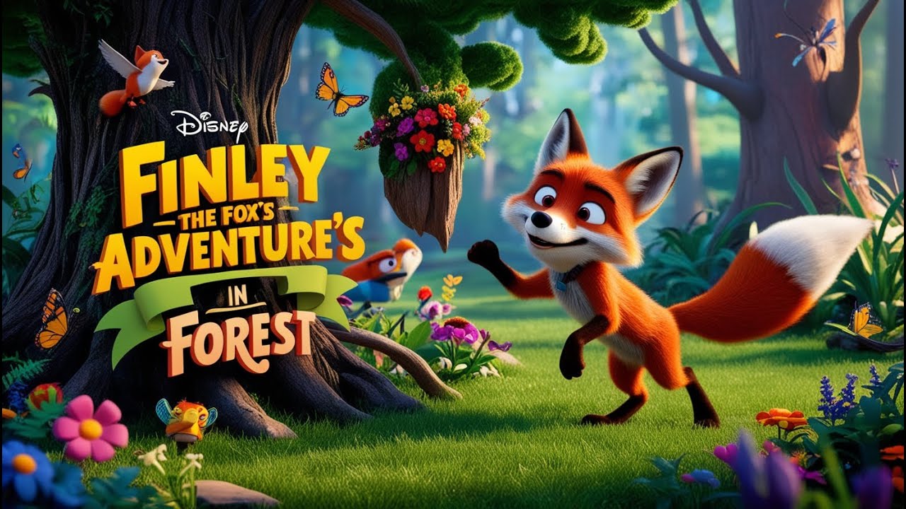 Finley the Fox's Adventure in the Forest - YouTube