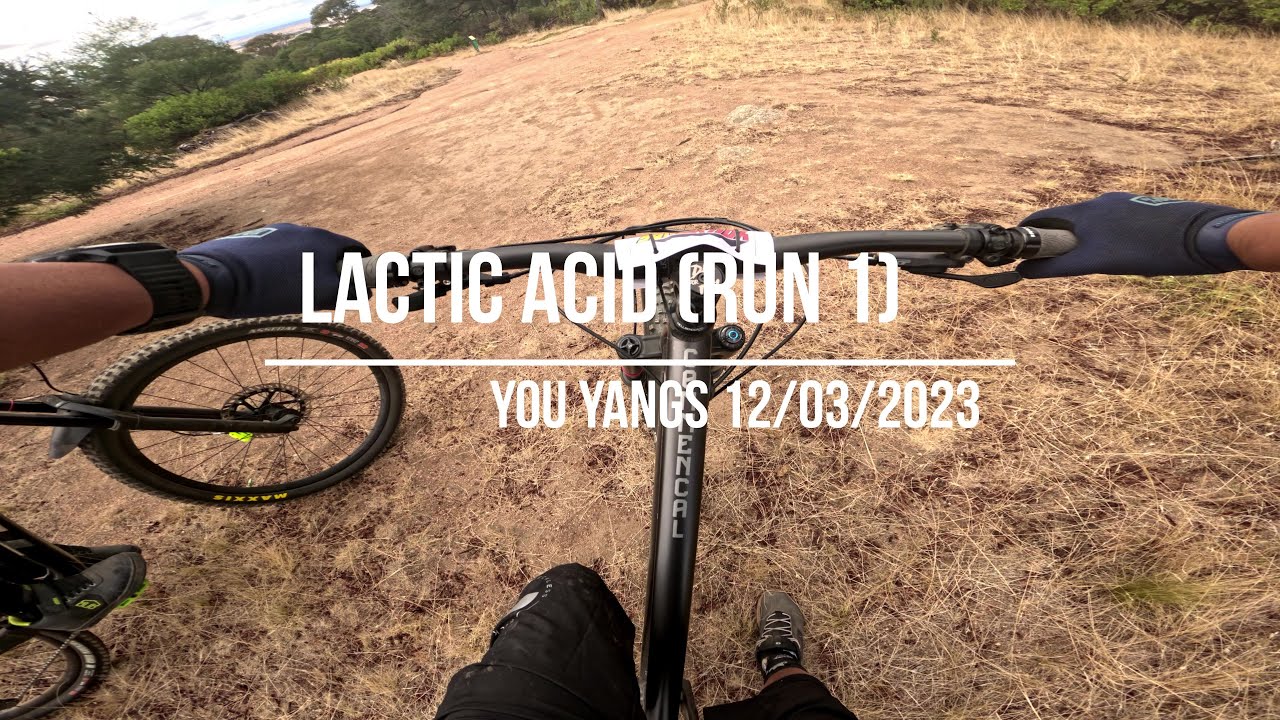 Lactic Acid (Run 1) - You Yangs (on a hardtail) - YouTube