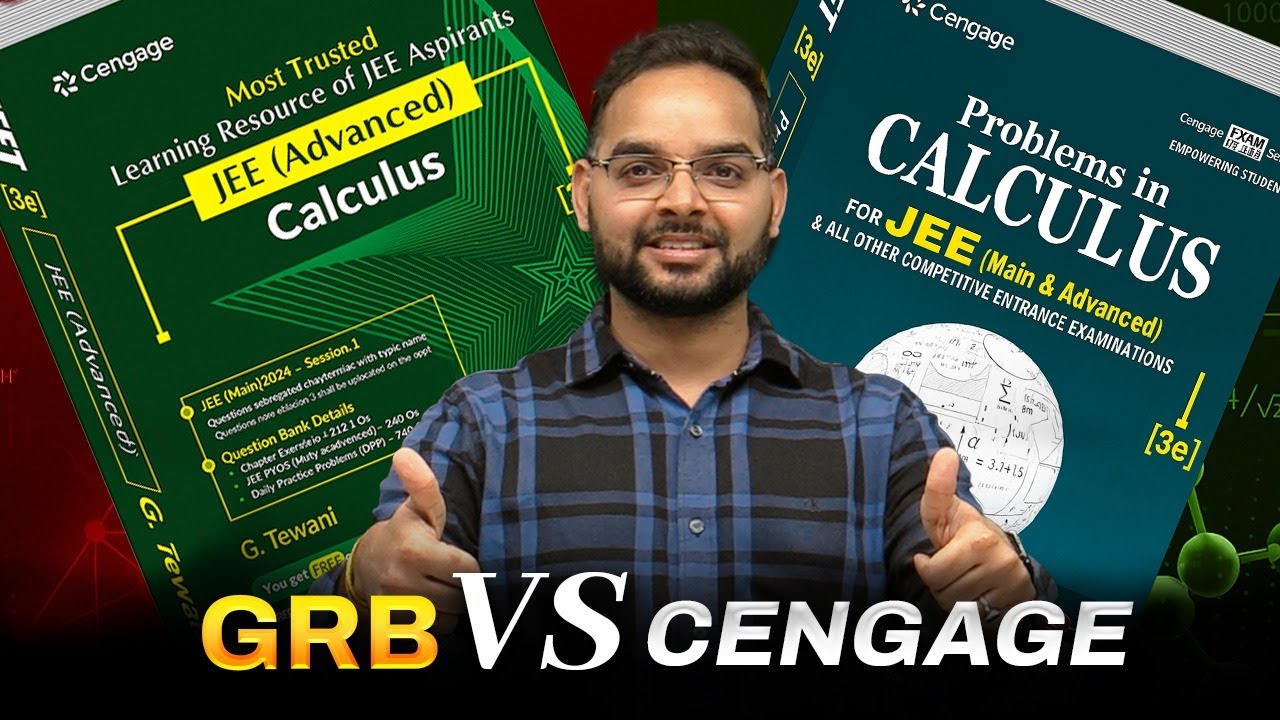 Which is The Best Book to Crack Maths For JEE 2026 | CENGAGE vs GRB ...