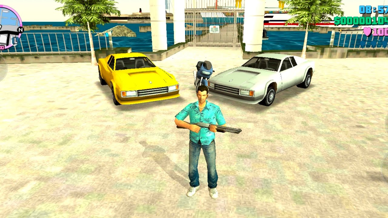 Playing First time Grand Theif Auto - YouTube