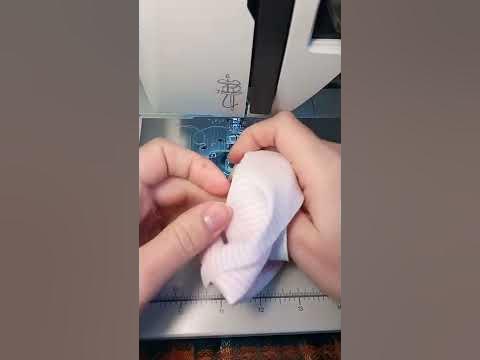 Манжет на резинке сшить - YouTube