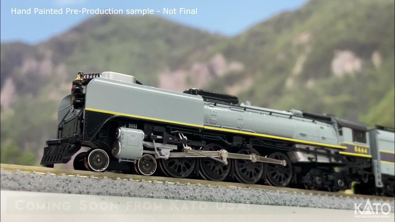 Kato USA N Scale FEF-3 "Greyhound" First look! - YouTube