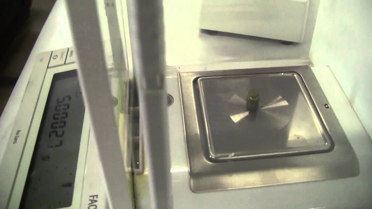 Mettler Delta Range Analytical Balance Model AT261 - YouTube