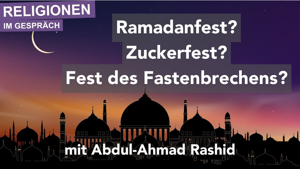 Darf man "ZUCKERFEST" sagen? - YouTube