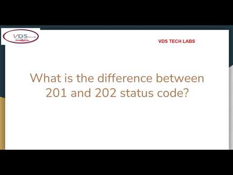 #api​​​ #statuscode​​​ #https​​​ Difference between 201 and 202 status code