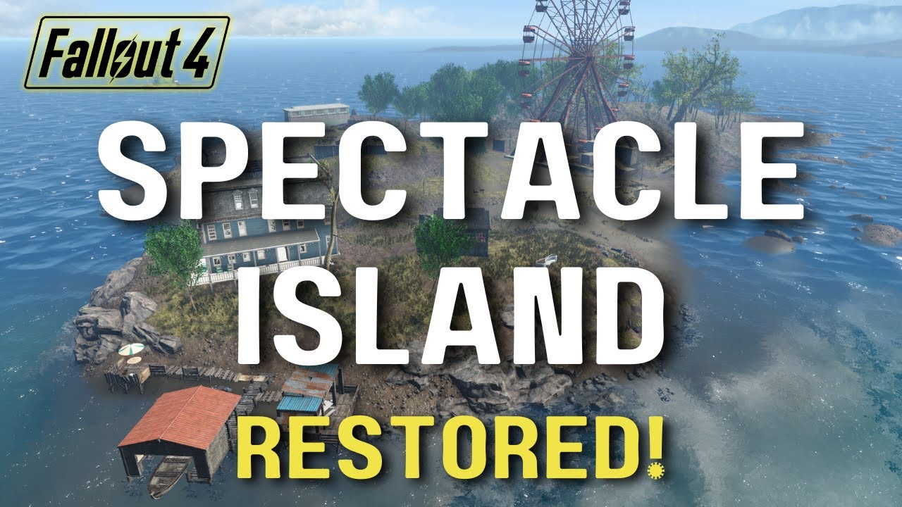 Restoring Spectacle Island in Fallout 4 (Ep. 24) Cleaning the ...