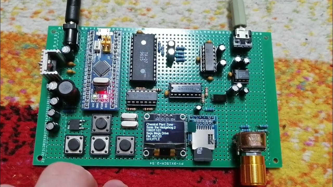 DIY Sega Genesis VGM player.(YM2612+SN76489) - YouTube