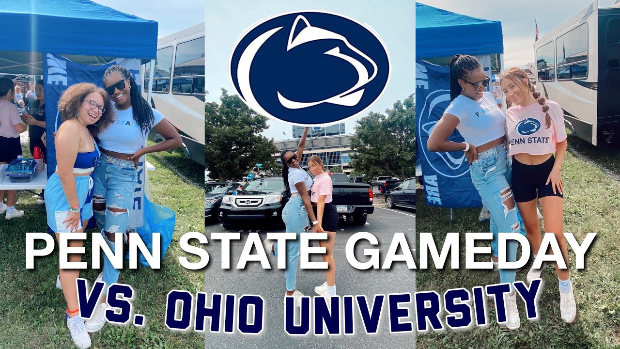 first PENN STATE GAME DAY of the season ! (penn state vs. ohio ...