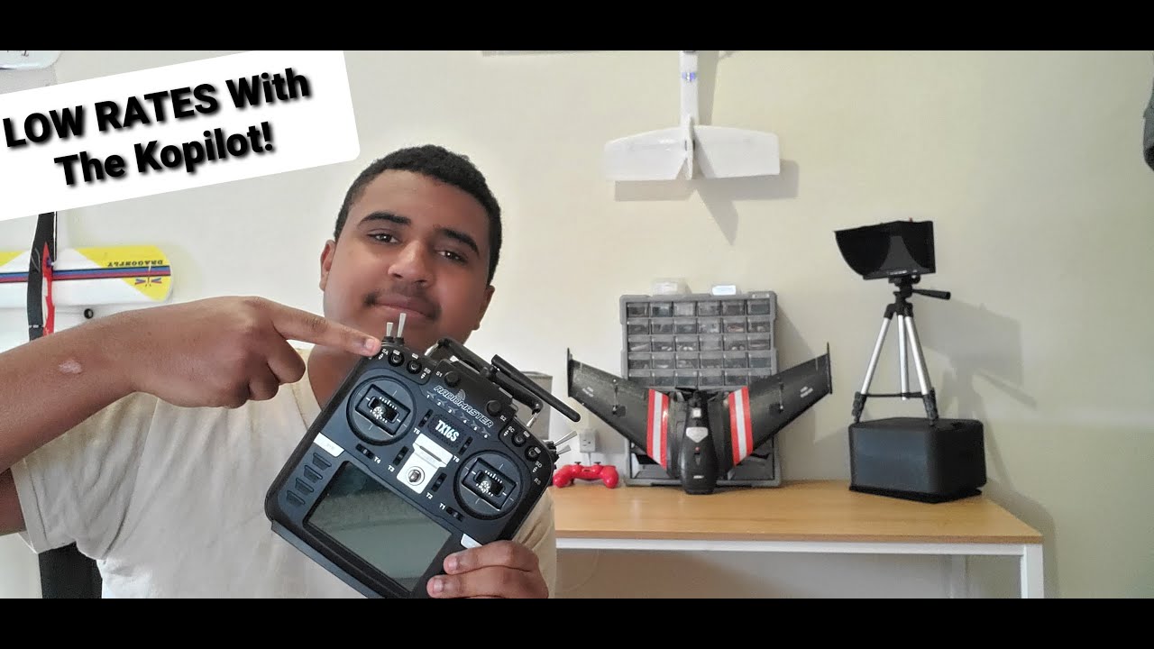How To Set Up Low Rates On The ZOHD Kopilot & Radiomaster TX16S - YouTube