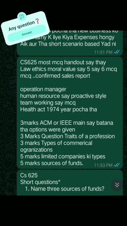 CS625 Midterm| CS625 current papers|CS625 Fall 2024 current papers questions #VU #education # ...