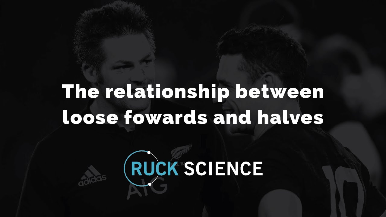 Relationship between halves and loose forwards in rugby - YouTube