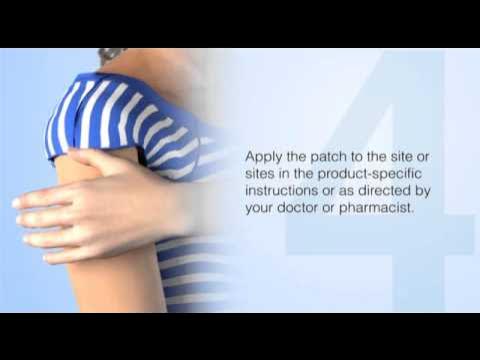 How to Properly Apply a Transdermal Patch - YouTube