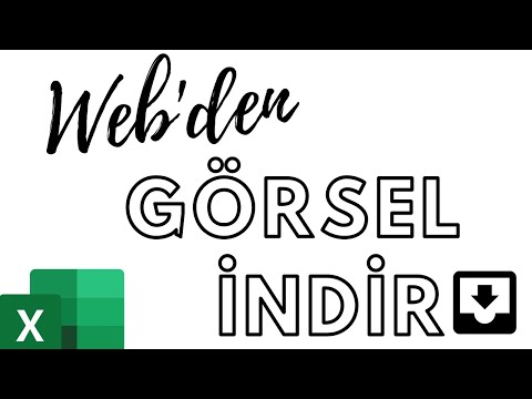 OTOMATİK GÖRSEL İNDİR | Excel İle İnternetten Otomatik Görsel Kaydetme