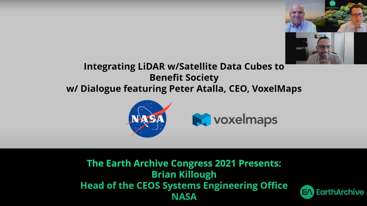 NASA, Voxelmaps & The EA - Talk by Brian Killough - NASA with joint QA ...