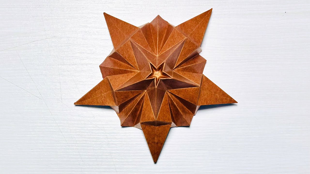 👉 Estrella Aurora Serena – Origami con elegancia y simplicidad 🌅 - YouTube